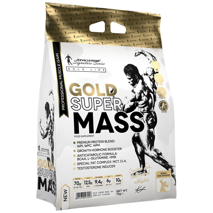 KEVIN LEVRONE GOLD SUPER MASS GAINER 7KG - Ironclan Protein